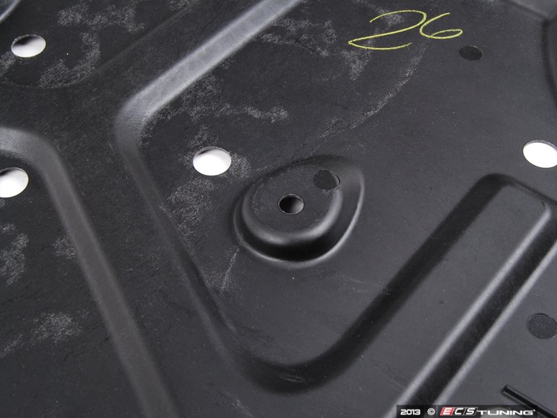 Genuine Mercedes Benz - 2515240730 - Engine Belly Pan - Rear