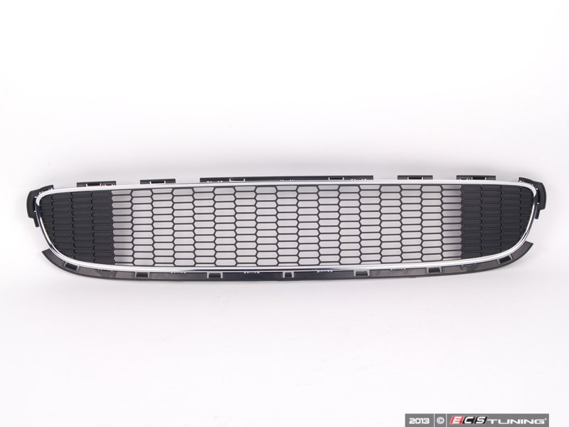 Genuine MINI - 51112755465 - Bumper Lower Grille Black With Chrome (51 ...