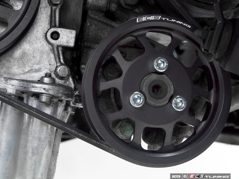ECS News - Volkswagen MKIV VR6 12v ECS Lightweight Pulley Kit