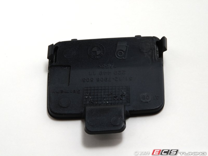 Genuine BMW - 51128041134 - Tow Hook Cover - Rear (51-12-8-041-134)