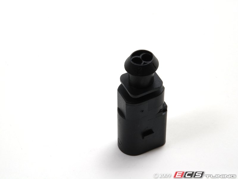 Genuine Volkswagen Audi - 1J0973802 - connector housing - 2 pin (1J0 ...