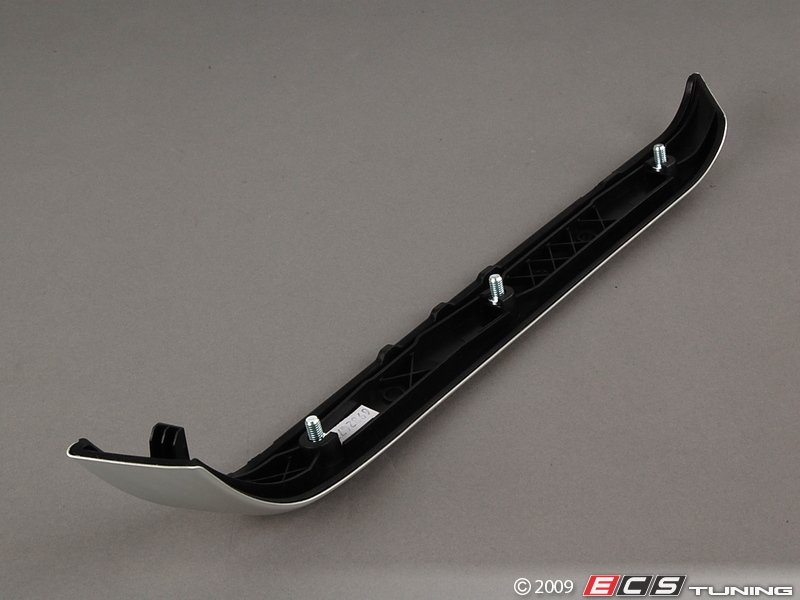 Genuine BMW - 51426982473 - E90 Fine Brushed Aluminum Rear Door Trim ...