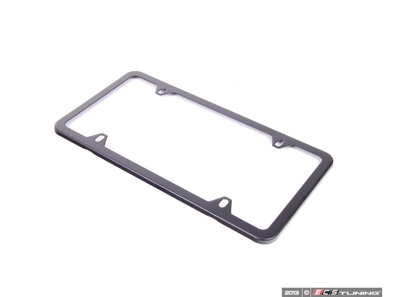 Genuine MINI - 82120147349 - MINI Slim Line License Plate Frame - Black ...