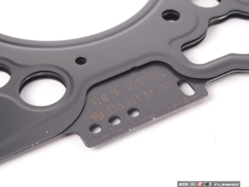 Genuine Volkswagen Audi - 038103383AN - Cylinder Head Gasket - 3 Hole ...