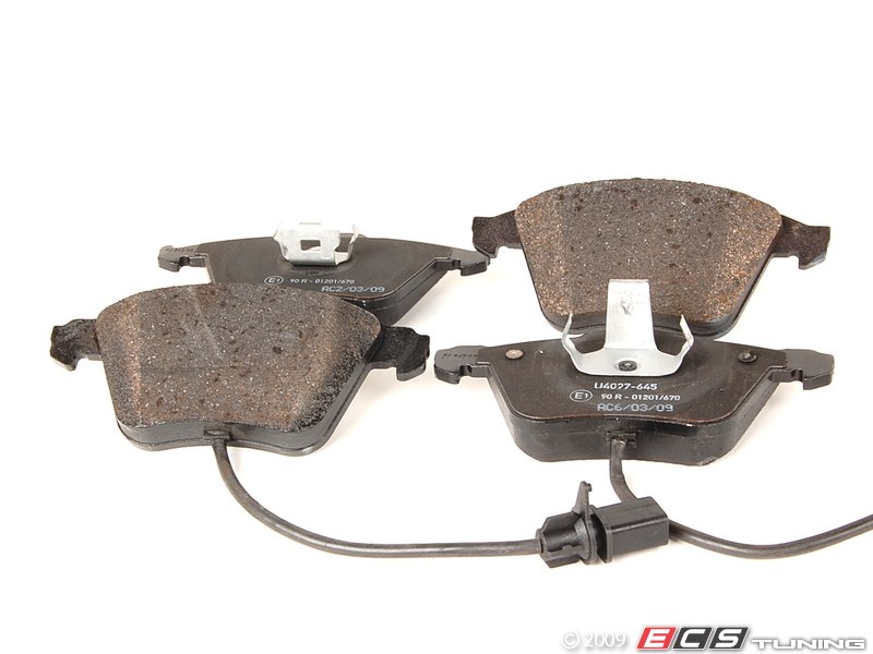 Pagid - 4F0698151D - Front Brake Pad Set