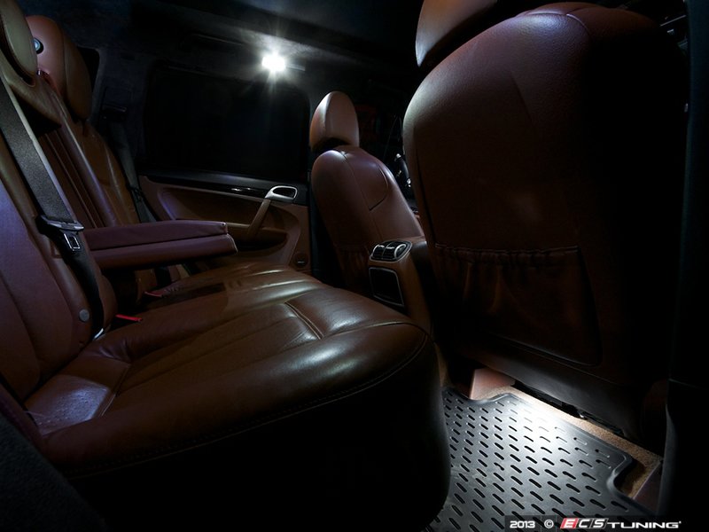 ECS News - Porsche 957 Cayenne Ziza LED Interior Lighting Kit