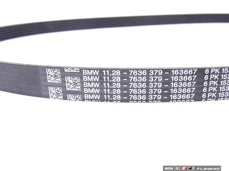 Genuine BMW - 11287636379 - Accessory Belt - Alternator/Water Pump ...