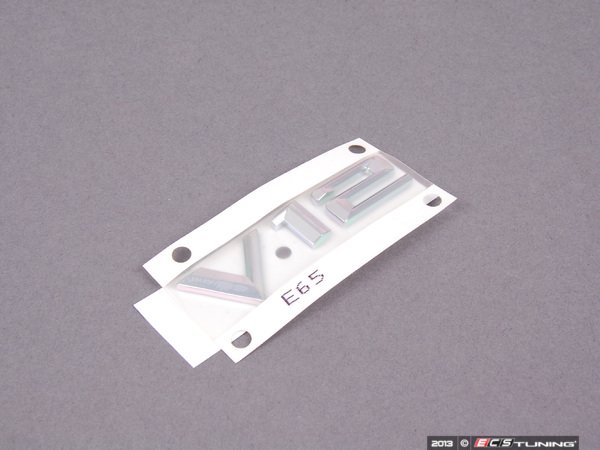 Genuine BMW - 51147033256 - V12 Emblem (51-14-7-033-256)