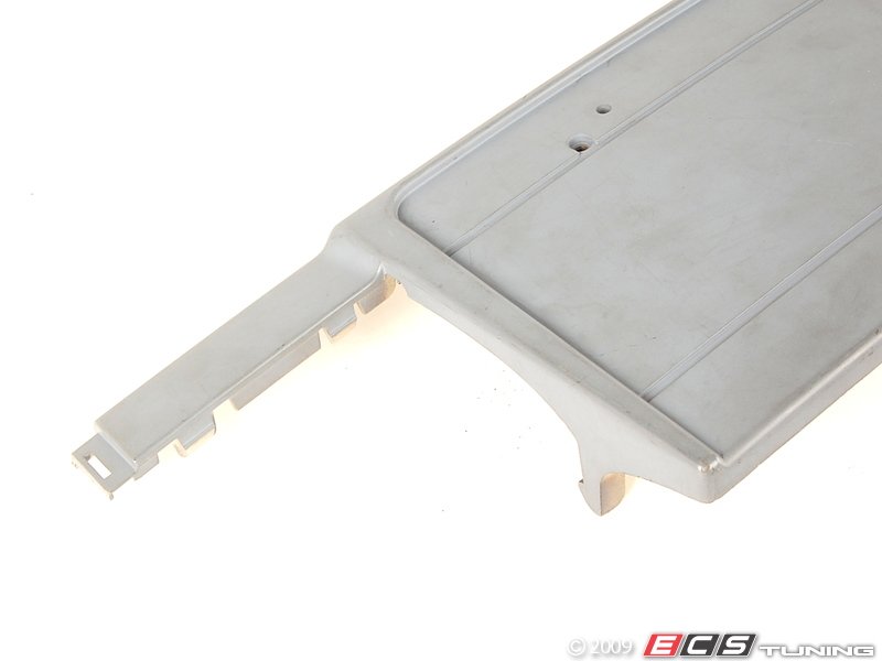 Genuine BMW - 51117005980 - Front Plate Holder - Chrome (51-11-7-005-980)