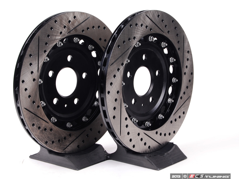 ECS News - 2 Piece Rear Brake Rotors for Audi B8 S4/S5/Q5