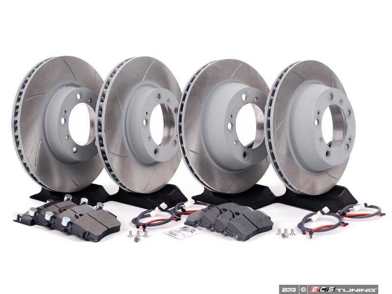 Assembled By ECS - 99635140501PEKT3 - Performance Front & Rear Brake ...