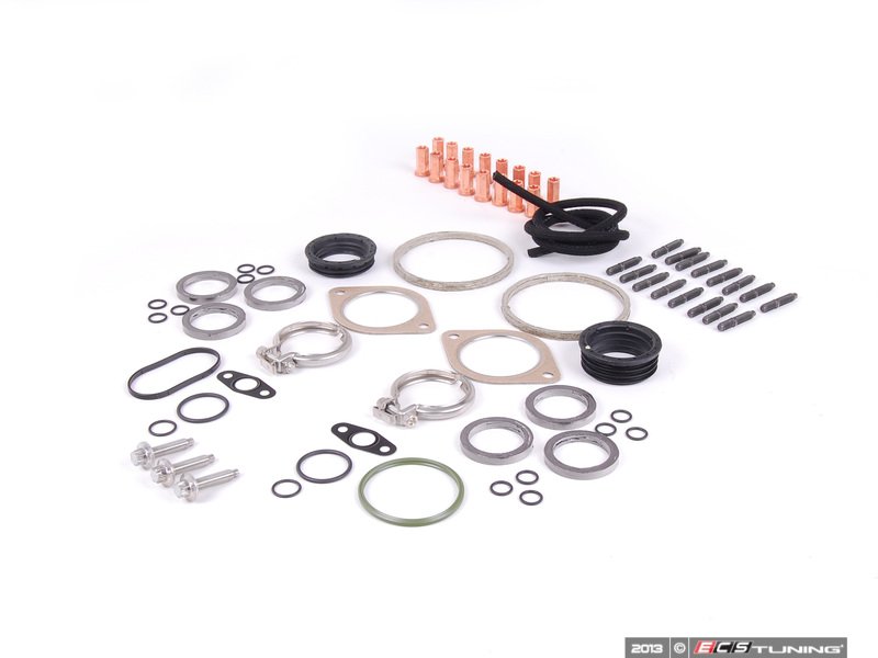 Assembled By ECS - 13712247398KT1 - N54 Turbocharger Installation Kit ...