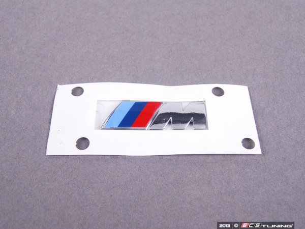 Genuine BMW - 51148058881 - Fender M Emblem - Priced Each (51-14-8-058-881)