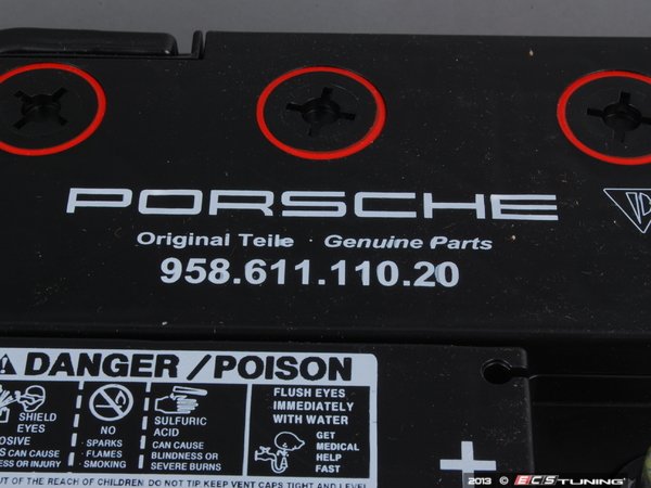 Genuine Porsche - 95861111020 - Dry Battery