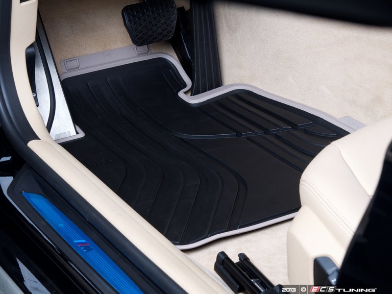 Genuine BMW - 51472220140 - Modern Line Front Rubber Floor Mat Set (51 ...