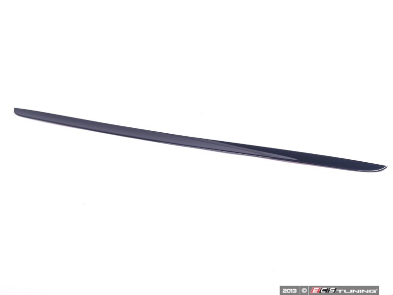 Genuine Porsche - 95851295501041 - Lower Rear Lid Moulding - Black