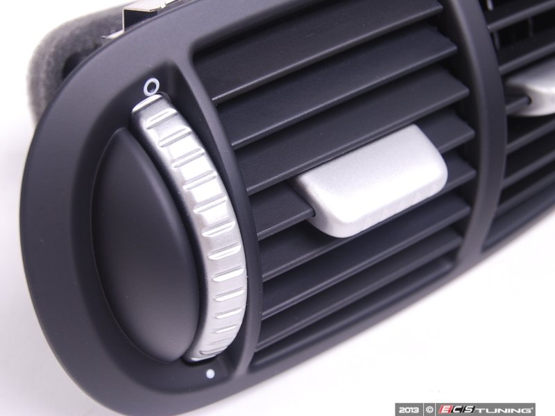 Genuine Porsche - 95555220303A03 - Rear Center Vent - Black