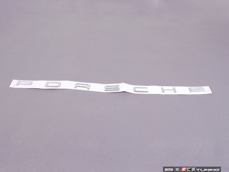 Genuine Porsche - 95855968701 - LOGO PORSCHE CHROME