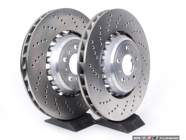 Genuine BMW - 34112284101KT - Front Brake Rotors - Pair (400X36)