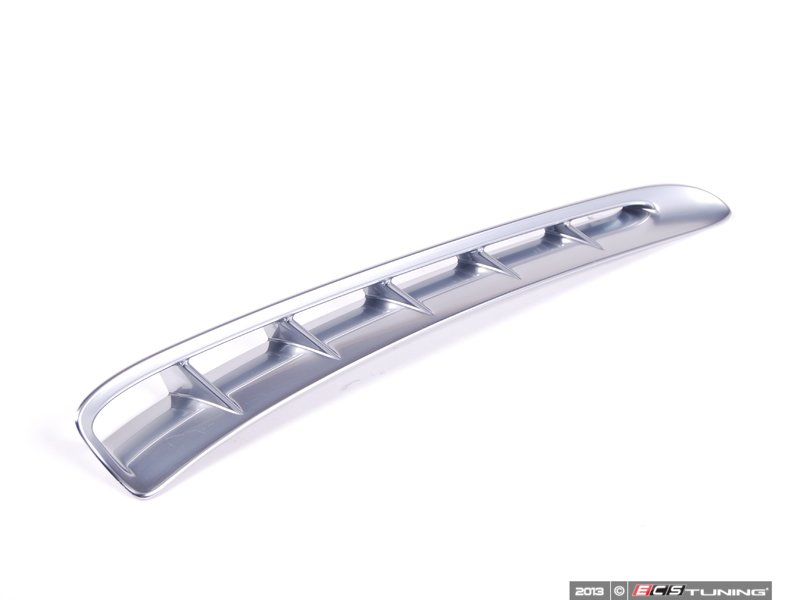 Genuine Porsche - 97050463401V09 - Front Fender Grille Trim - Alushine