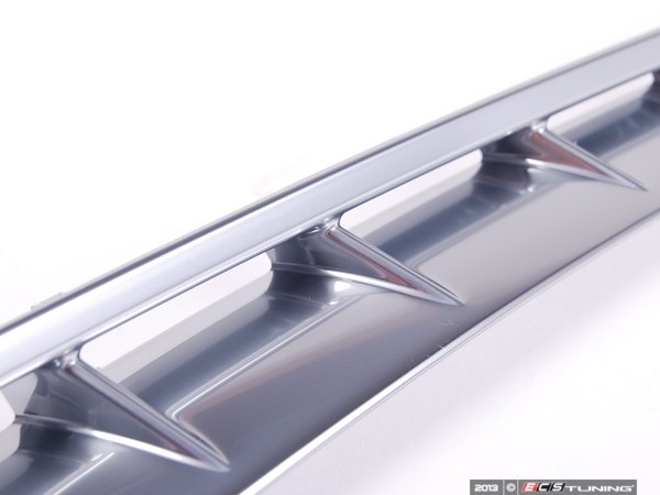 Genuine Porsche - 97050463401V09 - Front Fender Grille Trim - Alushine