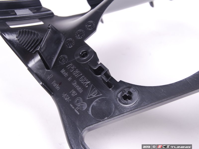 Genuine Porsche - 95850568211 - Front Bumper Grille - Black