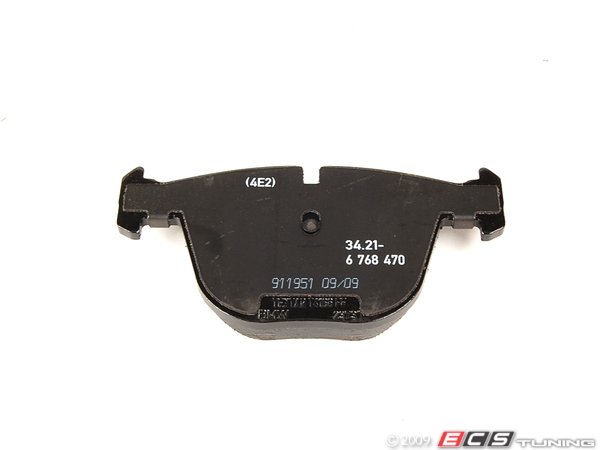 Genuine BMW - 34216768471 - Rear Brake Pad Set (34-21-6-768-471)