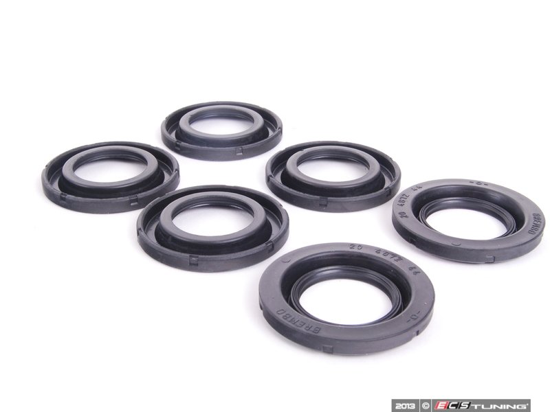 Genuine Porsche - 95535191520 - Brake Caliper Dust Cap Set
