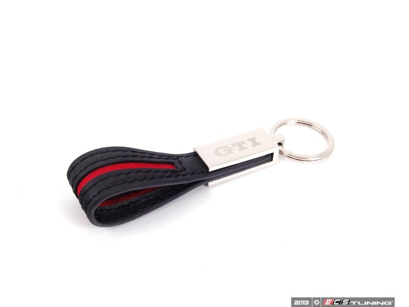 Genuine Volkswagen Audi - DRG018964 - GTI Leather Key Tag - Black - (NO ...
