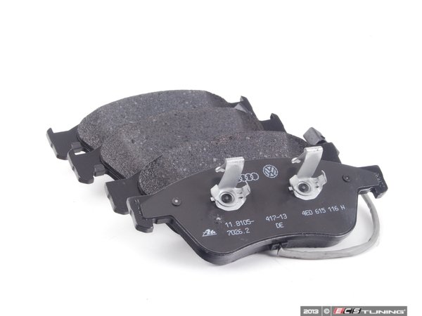 Genuine Volkswagen Audi - 4E0698151J - front Brake Pad Set (4E0 698 151 J)