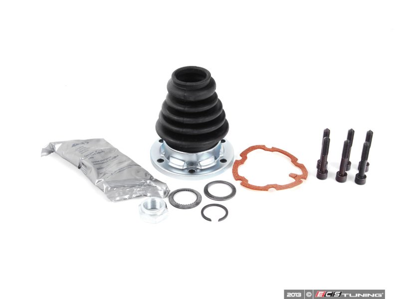 GKN Drivetech - 1J0498201A - Front Inner CV Boot Kit - Right