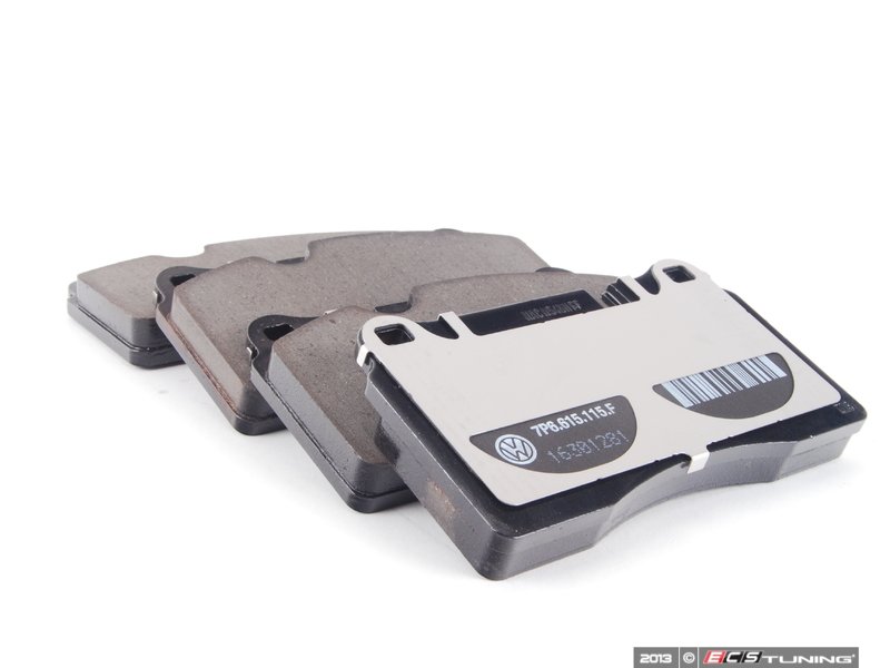 Genuine Volkswagen Audi - 7P6698151F - Front Brake Pad Set (7P6 698 151 F)