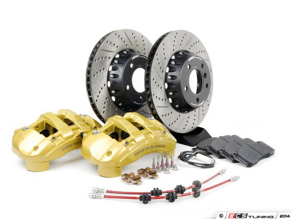 Assembled By ECS - 34110444738KT2 - Front 6-Piston Big Brake Kit (338x26)