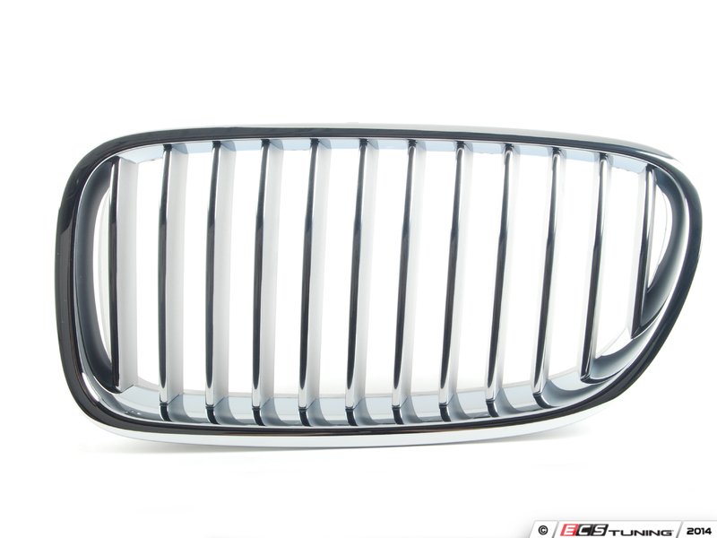 Genuine BMW - 51137261355 - Chrome Kidney Grille - Left (51-13-7-261-355)