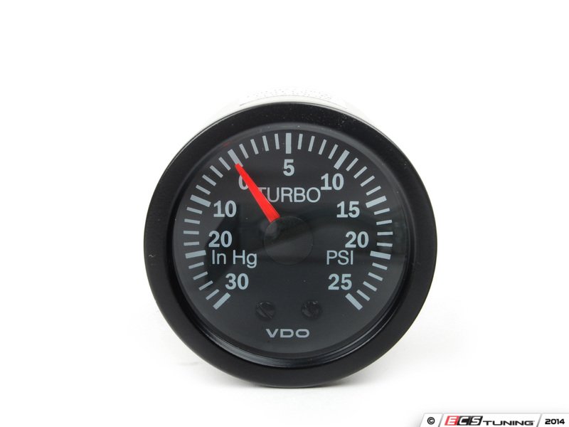 VDO - VD0BGKT2 - VDO 52mm Boost Gauge - 30in Hg/30 PSI - (NO LONGER ...