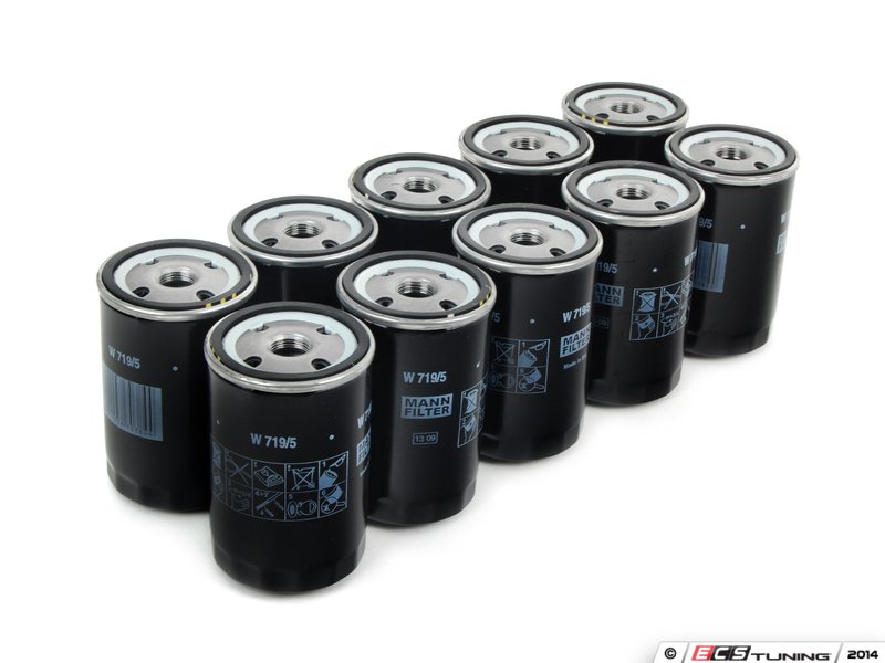Mann - W719.5 10PACK - Oil Filter - Pack Of 10 - Stock Up And SAVE!