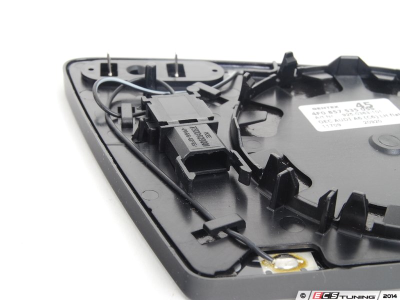 Genuine Volkswagen Audi - 4F0857535 - Mirror Glass - Left (4F0 857 535)