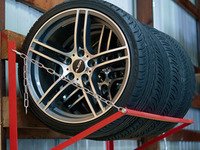 ECS News - Wall-Mounted Wheel Storage Rack From Schwaben