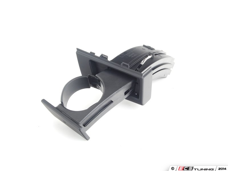 Genuine BMW - 51163417439 - Black Cup Holder - Passenger (51-16-3-417-439)