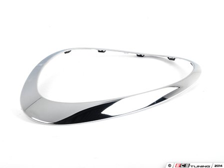 Bremmen Parts - 51139801573 - Headlight Trim Ring Chrome - Driver ( Left )