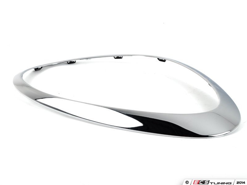 Genuine MINI - 51139813824 - Headlight Trim Ring Chrome - Passenger ...
