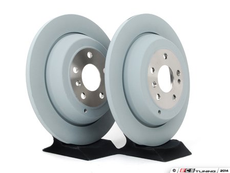 Genuine Mercedes Benz - 1644231212KT1 - Rear Brake Rotors - Pair