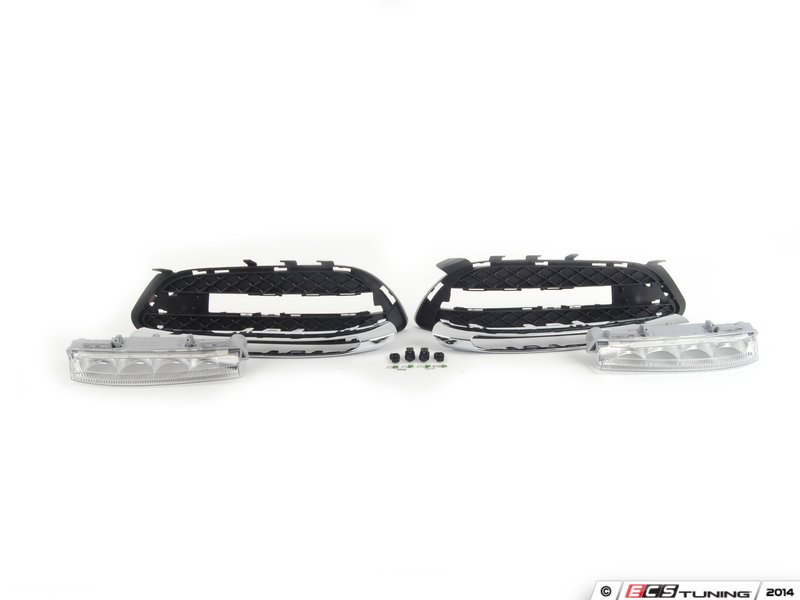 ECS News - Mercedes Bens W212 E-Class Fog to LED DRL Kit