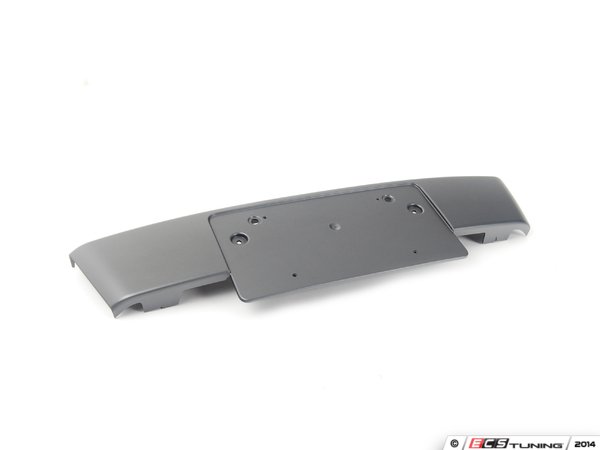 Genuine Volkswagen Audi - 8J0807285B1QP - License Plate Bracket - Grey ...