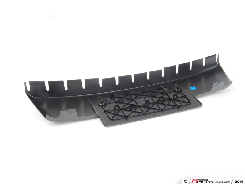 Genuine Volkswagen Audi - 8J0807285B1QP - License Plate Bracket - Grey ...