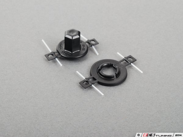 Genuine Volkswagen Audi - 8E0825265D - Plastic Hex Nut - Priced Each ...