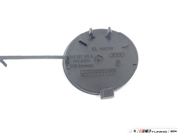 Genuine Volkswagen Audi - 8K0807241AGRU - Front Tow Hook Cover - Primed ...