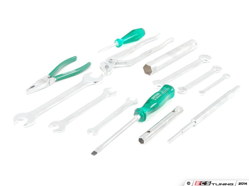 Genuine BMW - 71111115329 - Trunk Tool Box Tool Set (71-11-1-115-329)