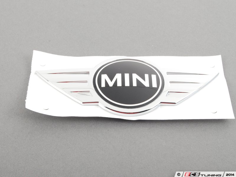 Genuine MINI - 51149811725 - Hood Emblem (51-14-9-811-725)