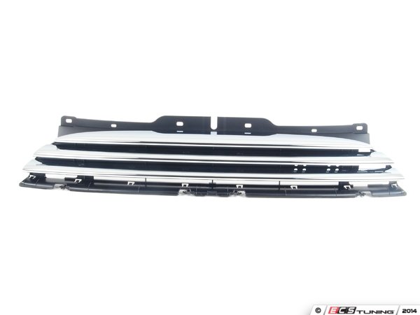 Genuine MINI - 51112752363 - Upper Grille Center Section With Chrome ...